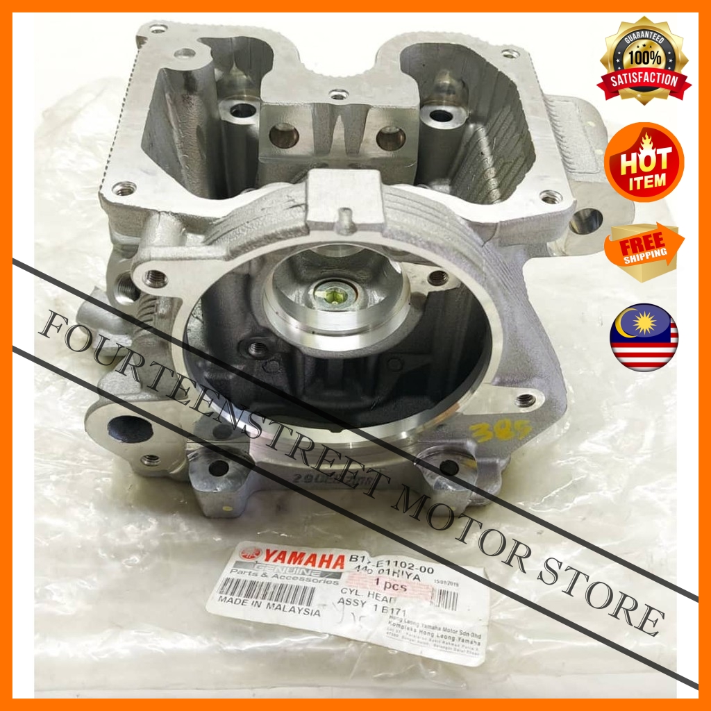 100% Original HLY Yamaha Y15 Y15Z Y15ZR 15Z 15ZR Ysuku Cylinder Head | Shopee Malaysia