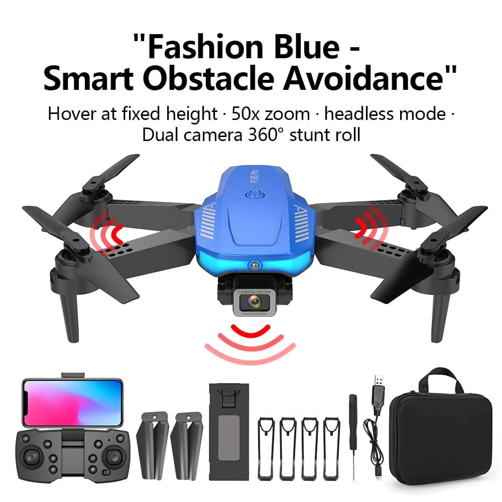 🔥ANTI LANNGAR🔥 F185 PRO WIFI drone with camera OBSTACLE AVOID wide ...