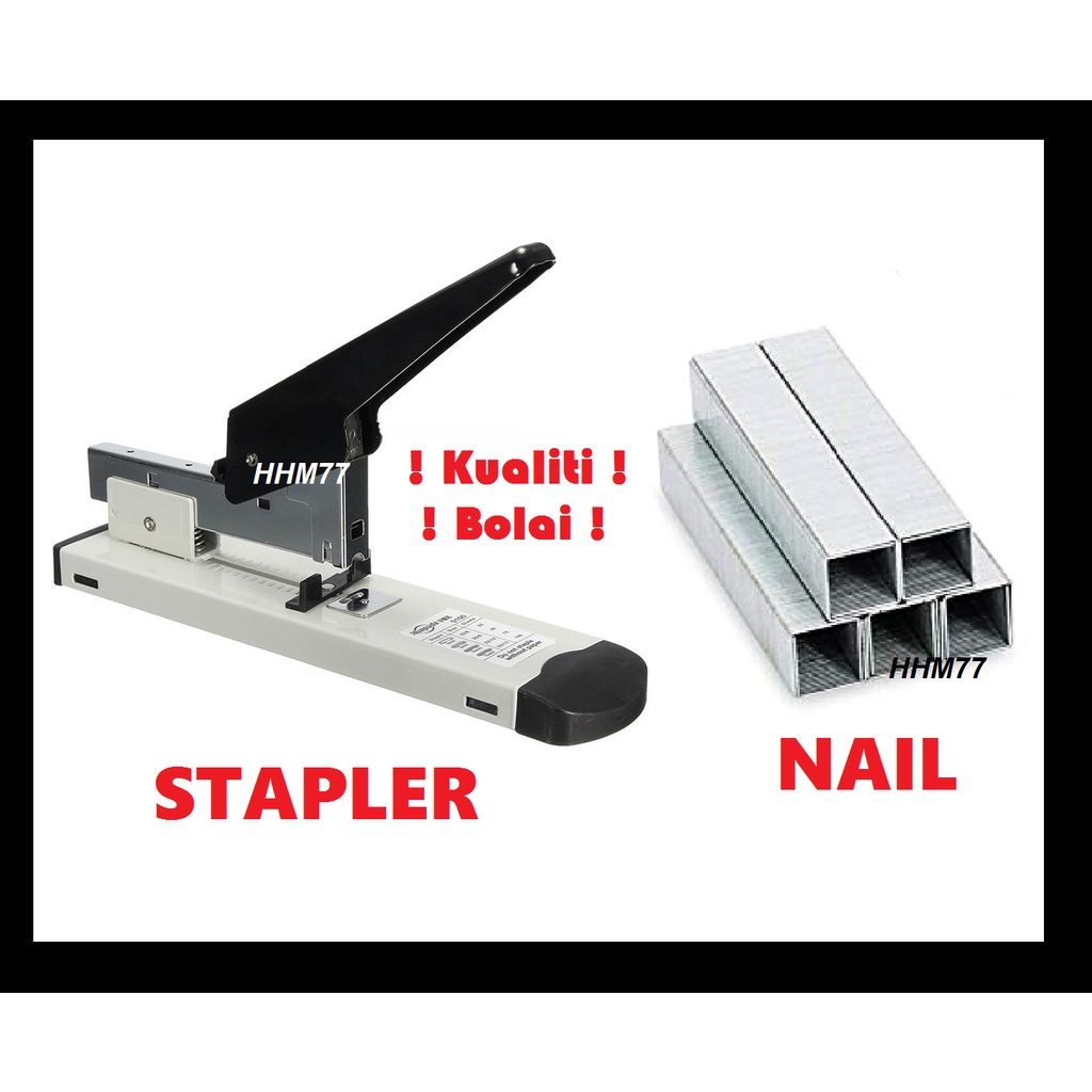 Heavy Duty Stapler Office School Staples Stationary Book Binding ...