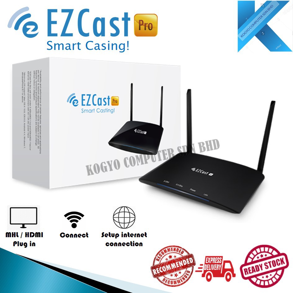 EZCast Pro Box B02 / EZCast Pro Smart Casting | Shopee Malaysia