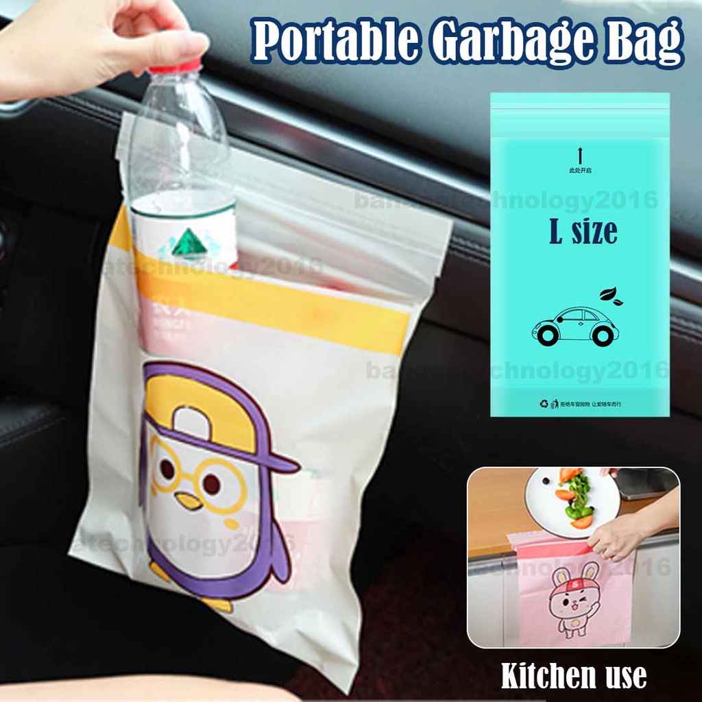 Self Adhesive Car Garbage Bag Car Plastic Bag Car Trash Bag Rubbish Bag ...