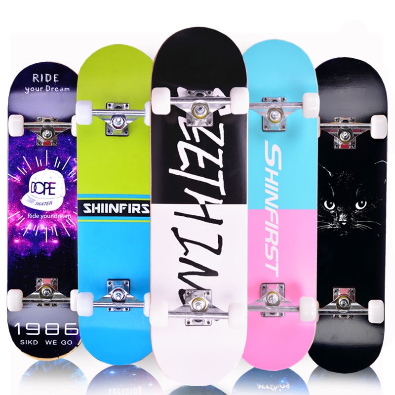 Scooter outdoor four-wheel rocker skateboard | Shopee Malaysia