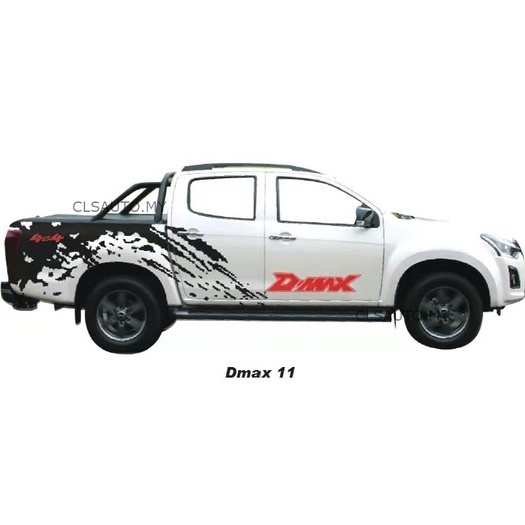 ISUZU DMAX Sticker Body Car Side Lining Decal Accessories (11 Designs ...