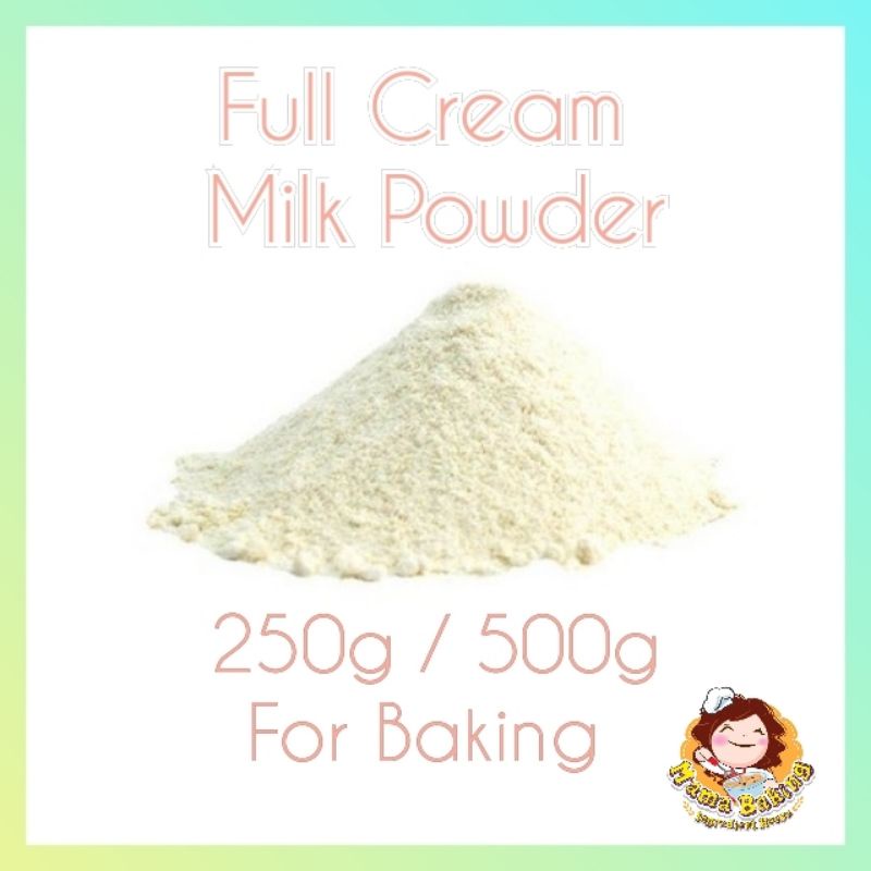 Full Cream Milk Powder 250g/500g/1kg Tepung Susu Halal 烘焙专用全脂奶粉 ...