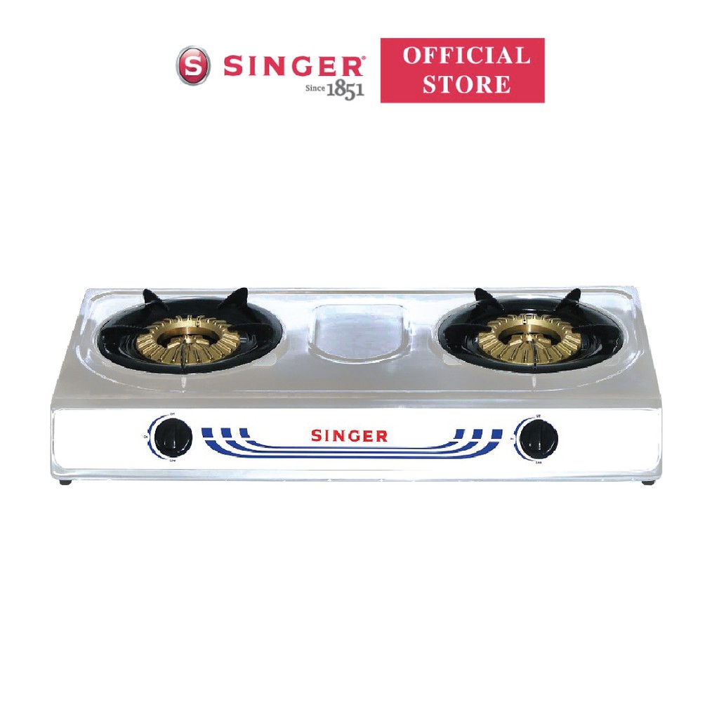 Singer 2-Burner Stainless Gas Stove (Dapur Gas) GS900SP | Shopee Malaysia