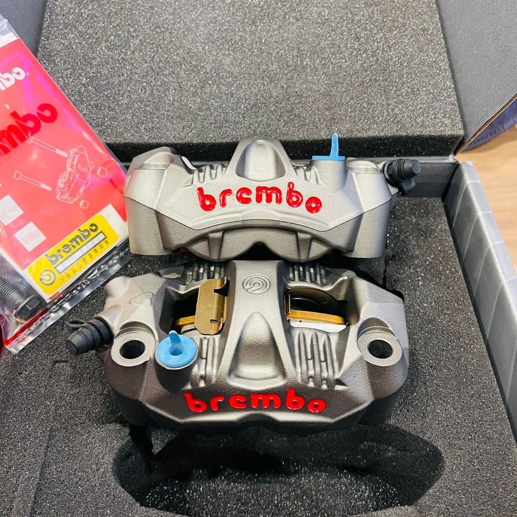 ORIGINAL BREMBO GP4RS 108MM 100% MADE IN ITALY MT09 Z900 CBR1000 Y15 Y16 NVX XMAX R25 RXZ 125ZR ...