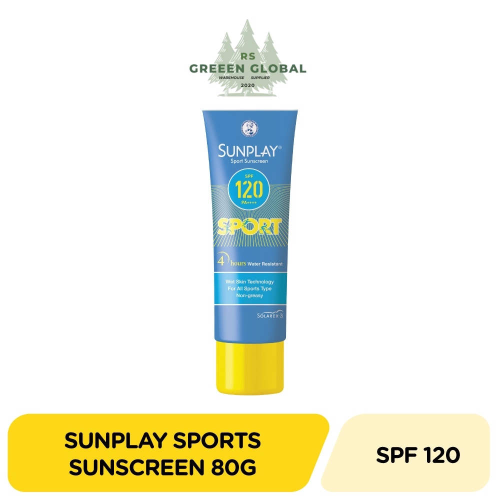 Sunplay Sport Sunscreen 120 SPF 50 PA++++ (80g) | Shopee Malaysia