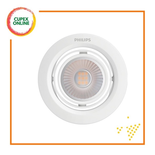 PHILIPS 59776 Pomeron 7W 3" Recessed LED Spotlight (2700K/4000K) Warm ...