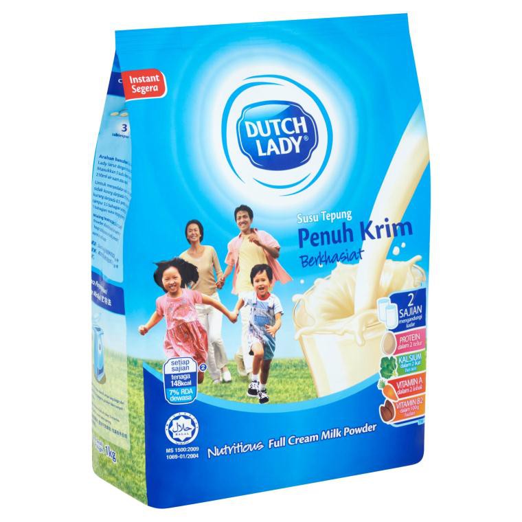 DUTCH LADY NUTRITIOUS MILK POWDER INSTANT 900g (Assorted Flavour ...