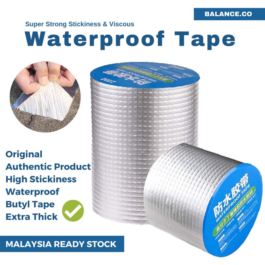 【Original】 Super Anti Leakage Butyl Waterproof Tape Wall Crack Home ...