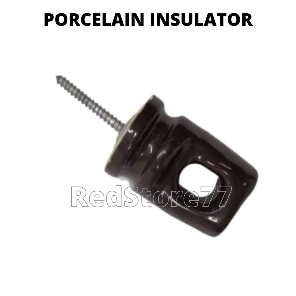 PORCELAIN INSULATORS FOR OVERHEAD AND WIRING / SCREW INSULATOR / STAY ...