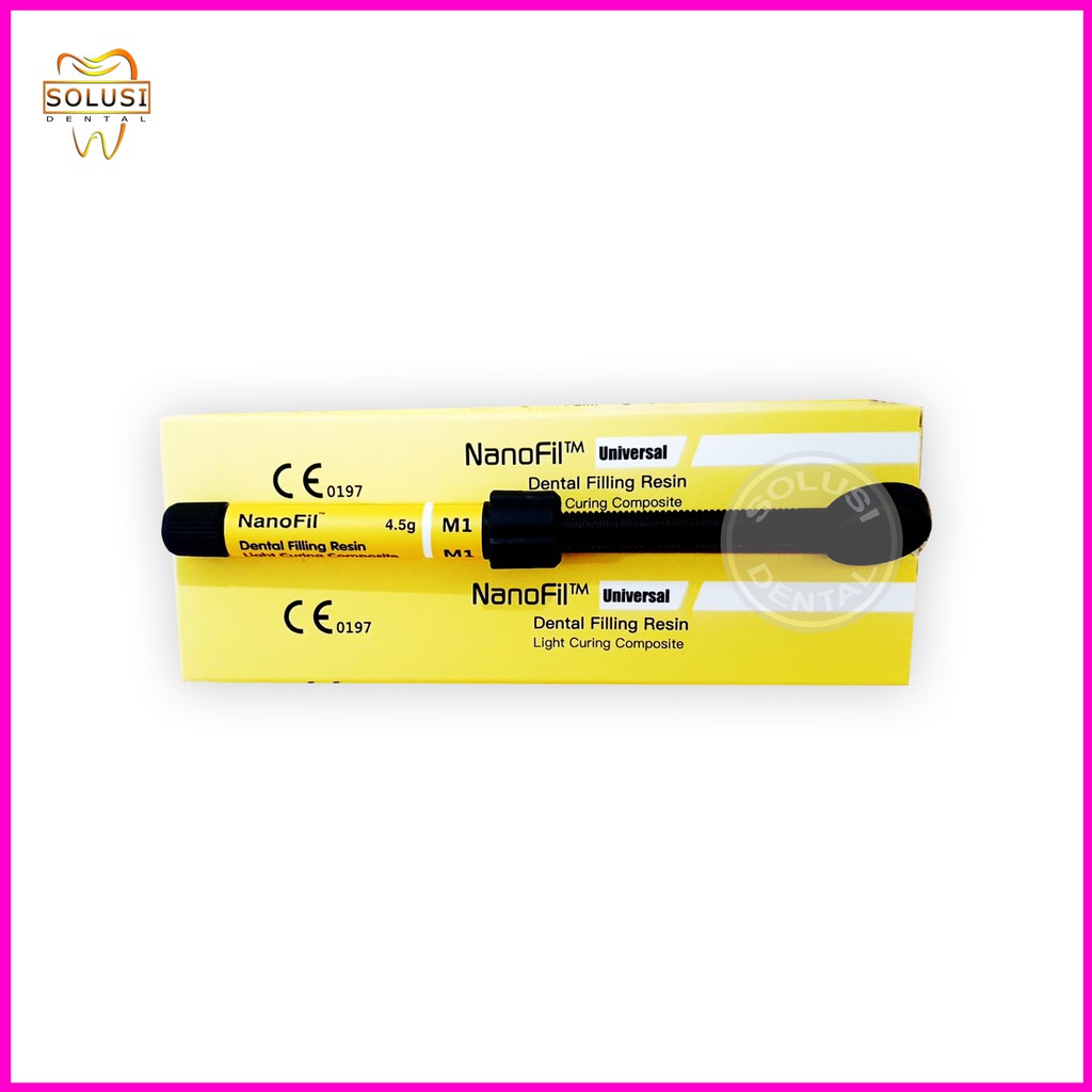 Dental filling resin light curing composite nanofil nanofill universal ...