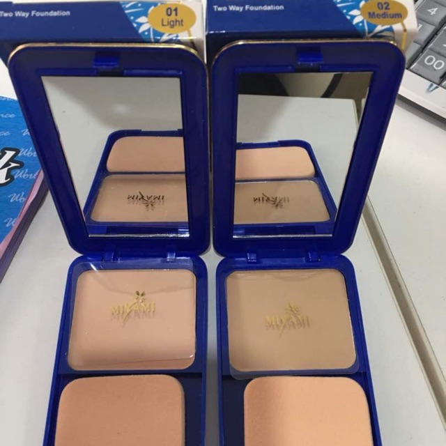 (GRED C) MIYAMI TWO WAY COMPACT POWDER | Shopee Malaysia