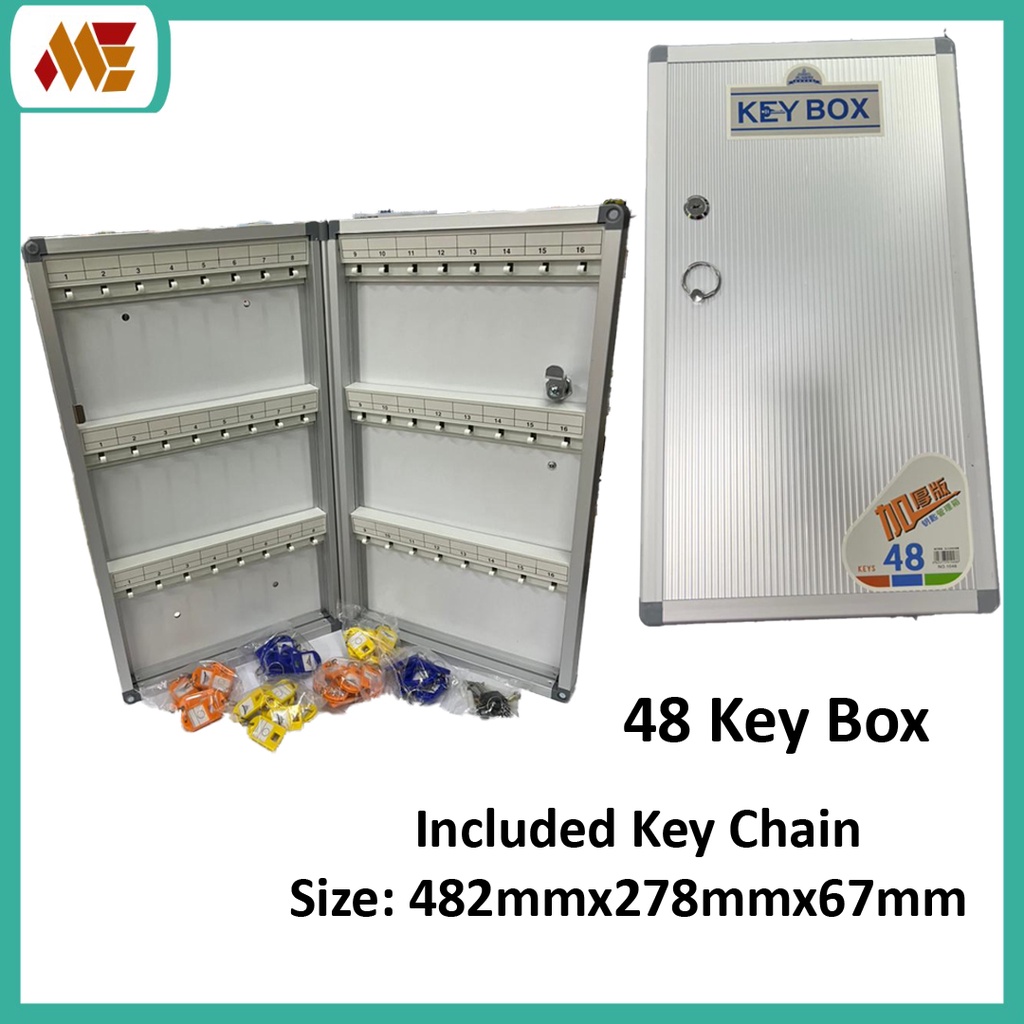 High Quality Wall-Mounted Key Lock Box Keybox Key Cabinets | Shopee ...