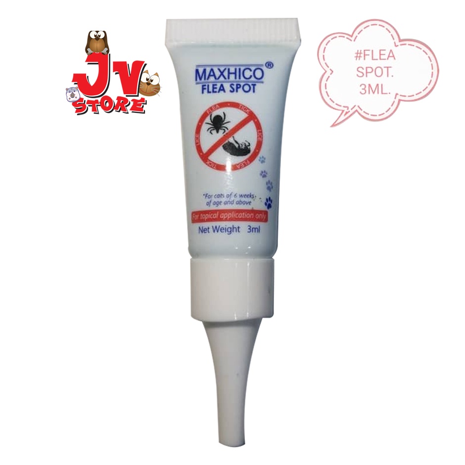 Maxhico Flea Spot for Cat Tick Lice Parasite Topical Treatment Ubat ...