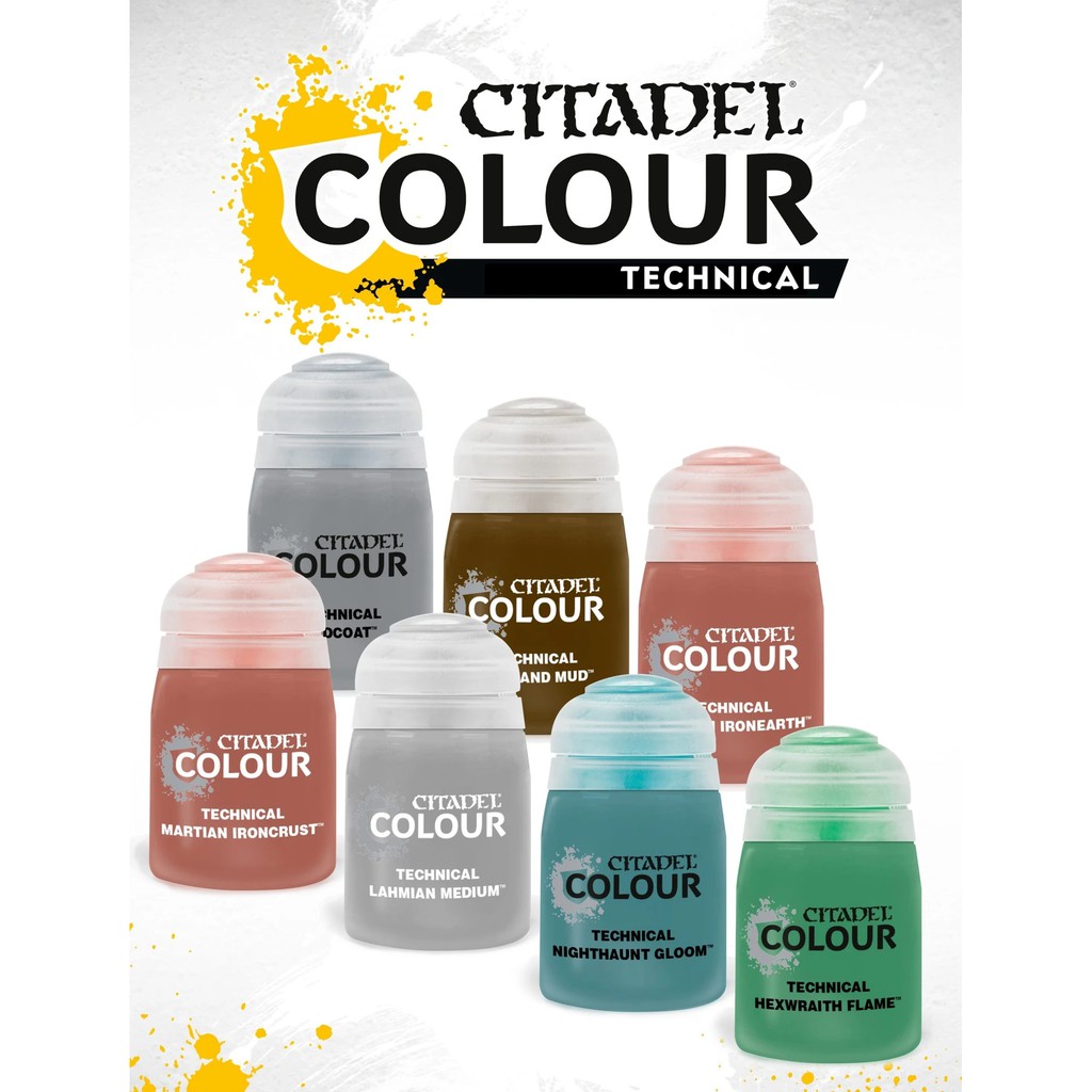 Citadel Technical Paint Set 2 | Shopee Malaysia