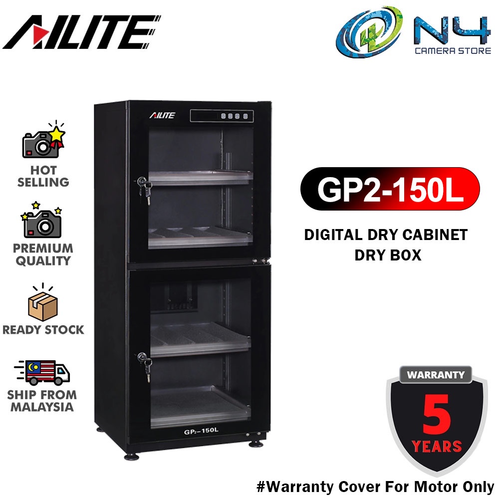 AILITE GP-150L GP 150L DRY Cabinet DRY Box True Electronic Moisture Box ...