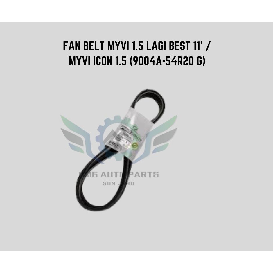 【100% ORIGINAL】FAN BELT MYVI LAGI BEST 1.5, MYVI ICON (6PK1630 ...