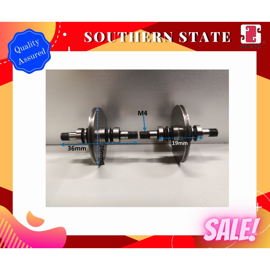 Double Arm Front Guide Wheel Pulley/Diamond Front Leading Wheels for ...
