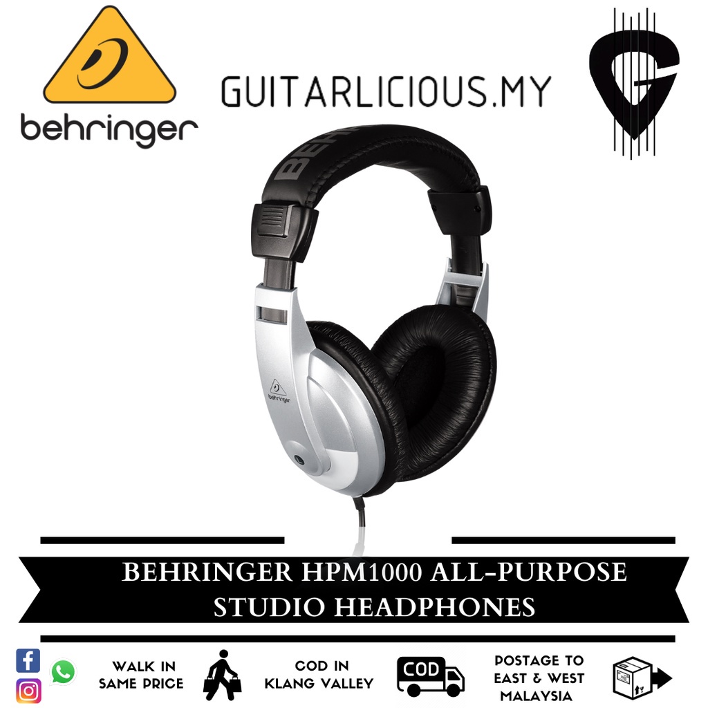Behringer HPM1000 Multi-Purpose Headphones (HPM 1000) | Shopee Malaysia