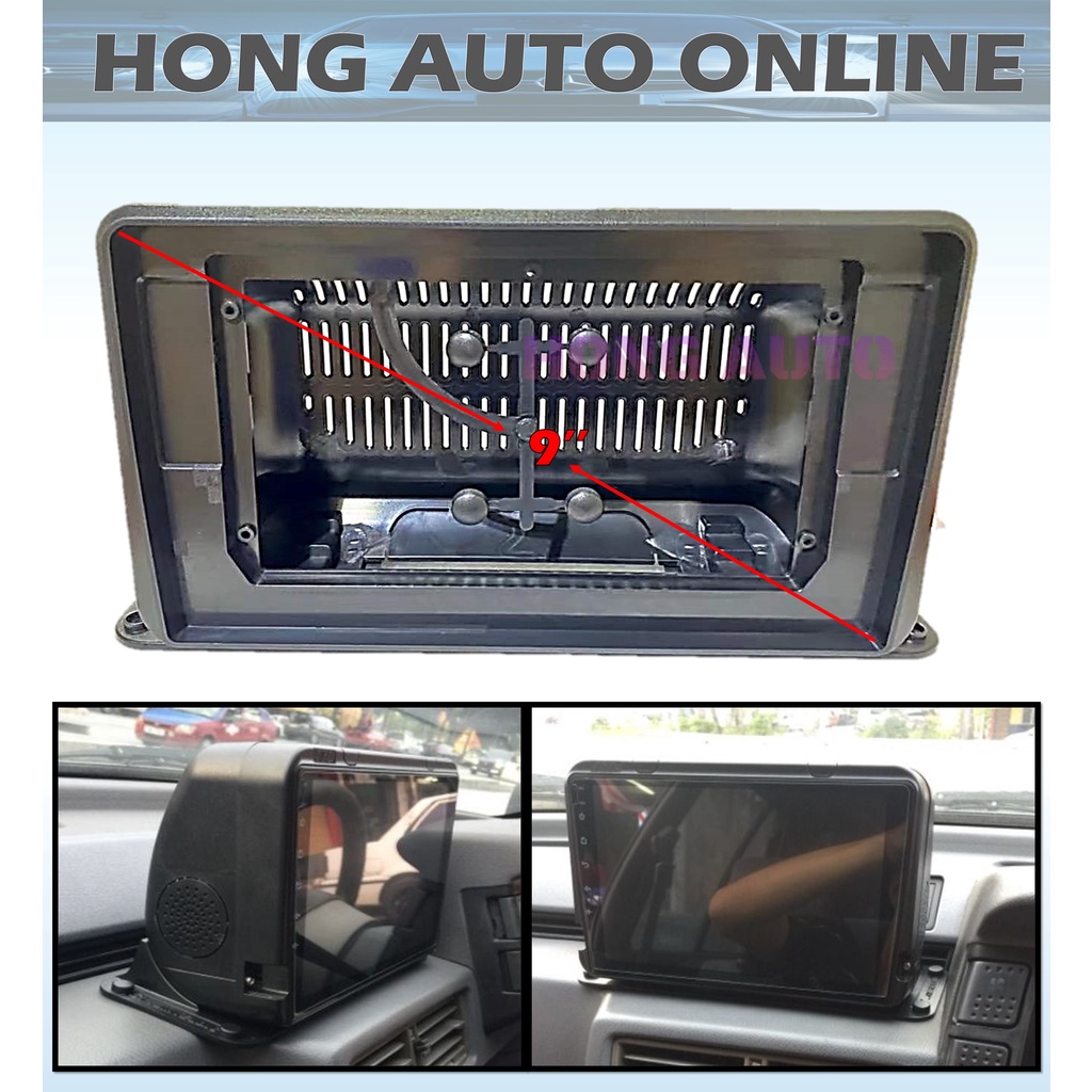 Universal 9''Inch Dashboard Adjustable Android Player Casing | Shopee ...