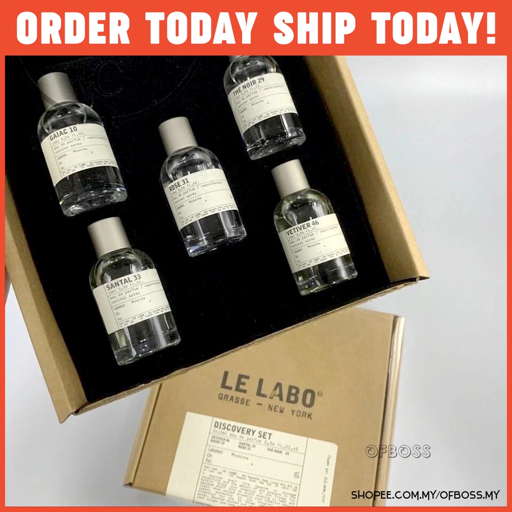 Le Labo 5 in 1 (10mlX5) Discovery Set Eau De Parfum EDP For Unisex ...