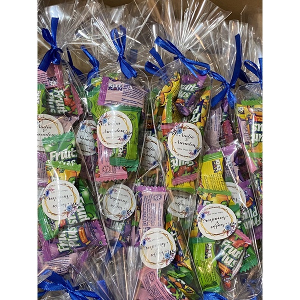 READYSTOCK 🔥Doorgift goodies kahwin tunang akikah birthday gift cone ...