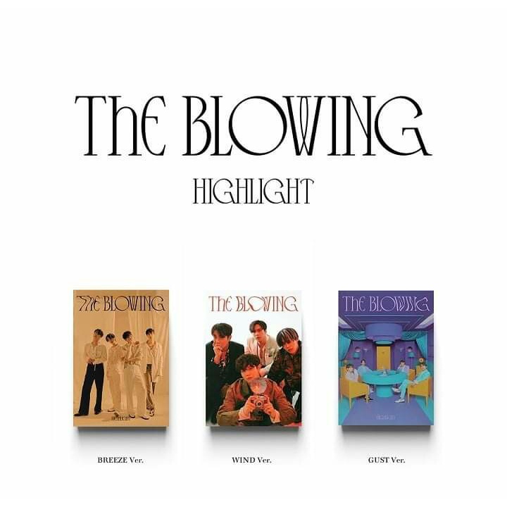 HIGHLIGHT 3rd mini album THE BLOWING (Gust ver) | Shopee Malaysia