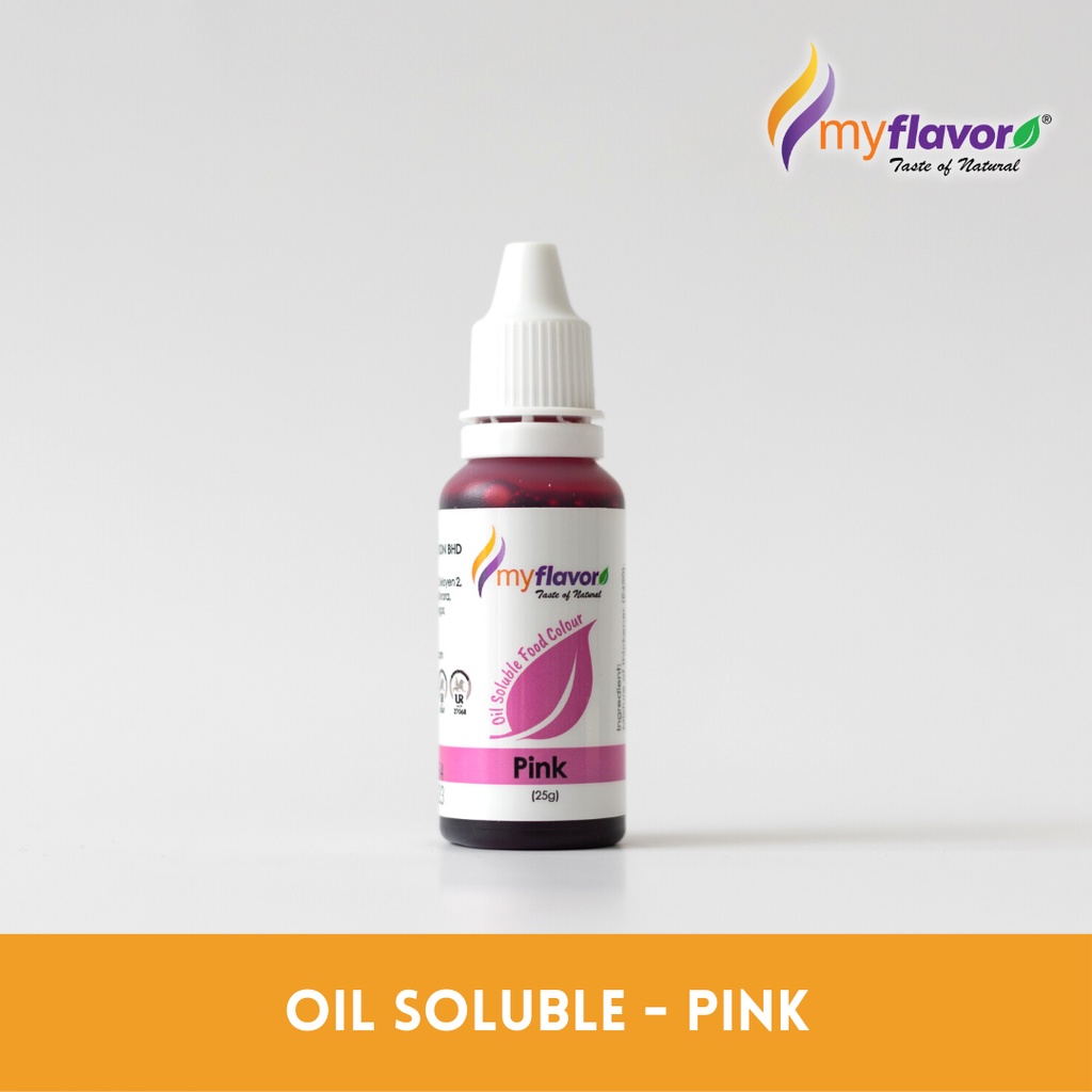 Pink - Oil Soluble Food Colouring | Shopee Malaysia