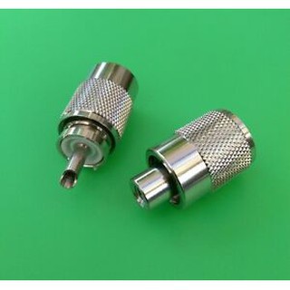 (1PCS) PL259 Plug Male Clamp Type Compression Connector RG58 UHF ...