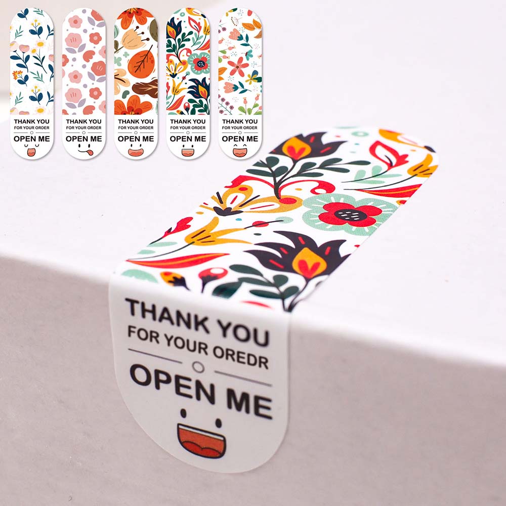 100Pcs Cute Open Me Stickers Thanks Your Labels for Small Business ...