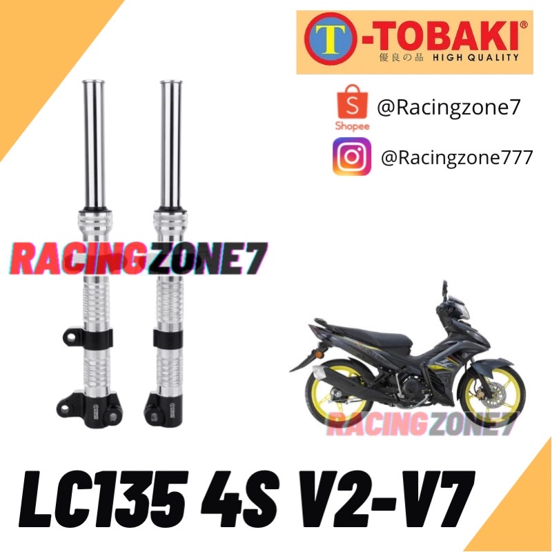 ORIGINAL TOBAKI CNC LAY FORK/ LC135 4S 5S / Y15 Y16 SRL110/SRL115 Fi ...