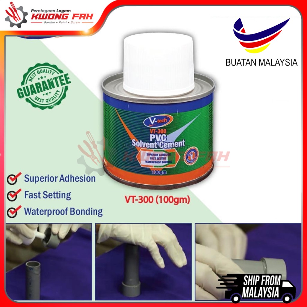 VTECH VT-300 PVC Solvent Cement / Pvc Gum / Pvc Gam | Shopee Malaysia