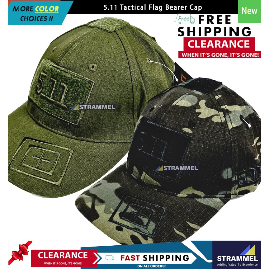 [100% Authentic] 5.11 Tactical Flag Bearer Cap Unisex Cap One Size Fits ...