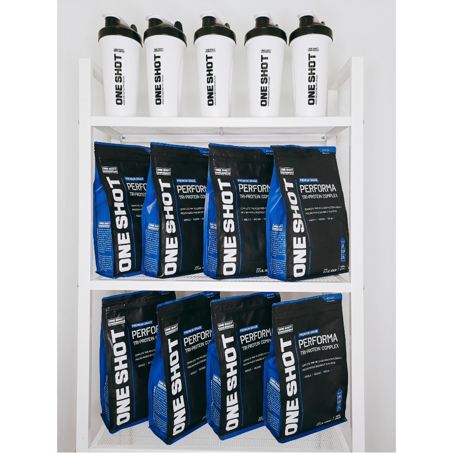Whey Protein Performa (Milk Tea) 1kg - One Shot Nutrition PERFORMA Tri ...