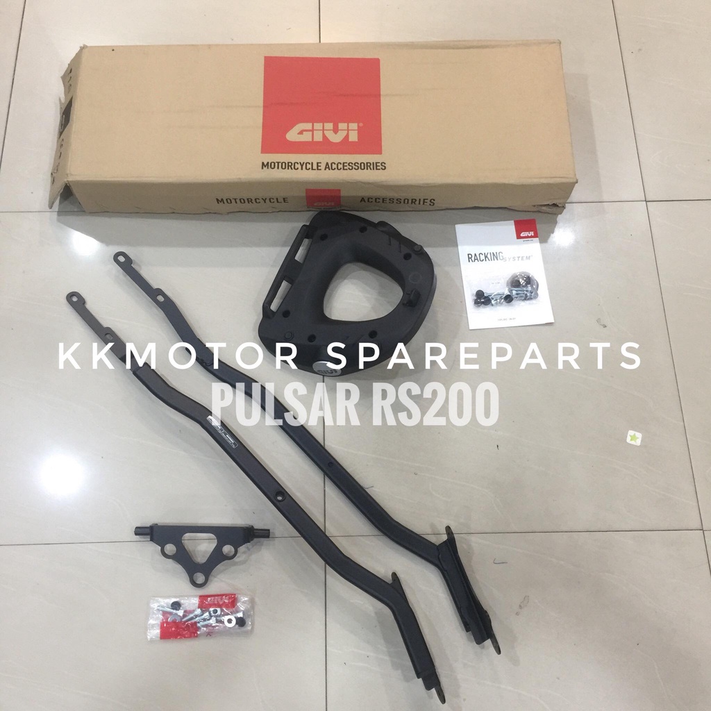 [SRV] MODENAS PULSAR RS200 SPECIAL ADVANCE RACK SRV ORIGINAL GIVI 100% ...