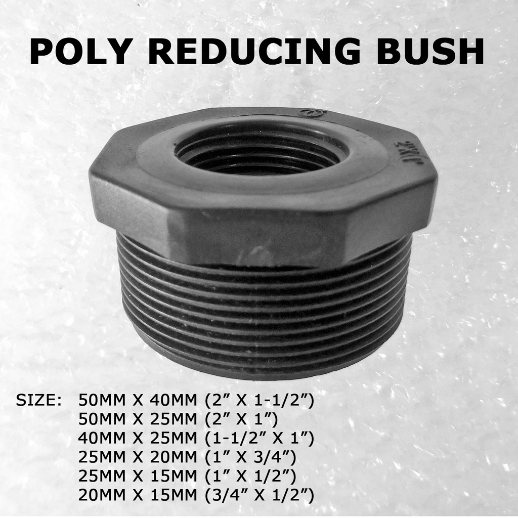 [5pcs] Poly Reducing Bush 20mm - 50mm | Shopee Malaysia