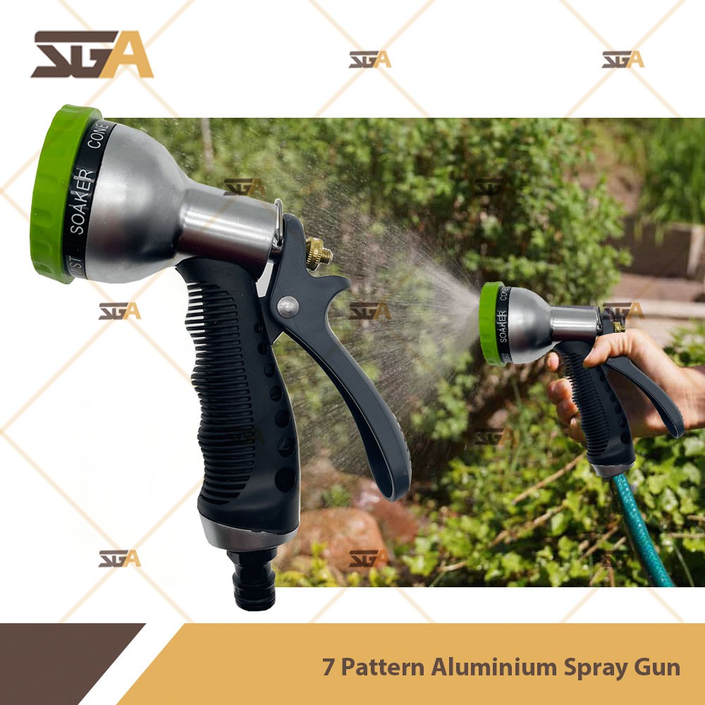 DAYE Adjustable Nozzle Spray Gun, Garden Spray Gun, Alat Penyembur ...