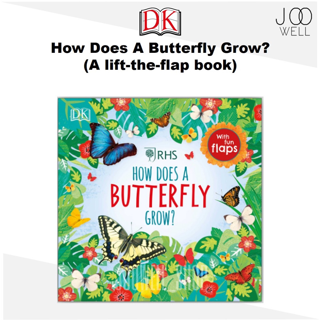 Life Cycle Board Book - How Does a Butterfly Grow? (A lift-the-flap ...