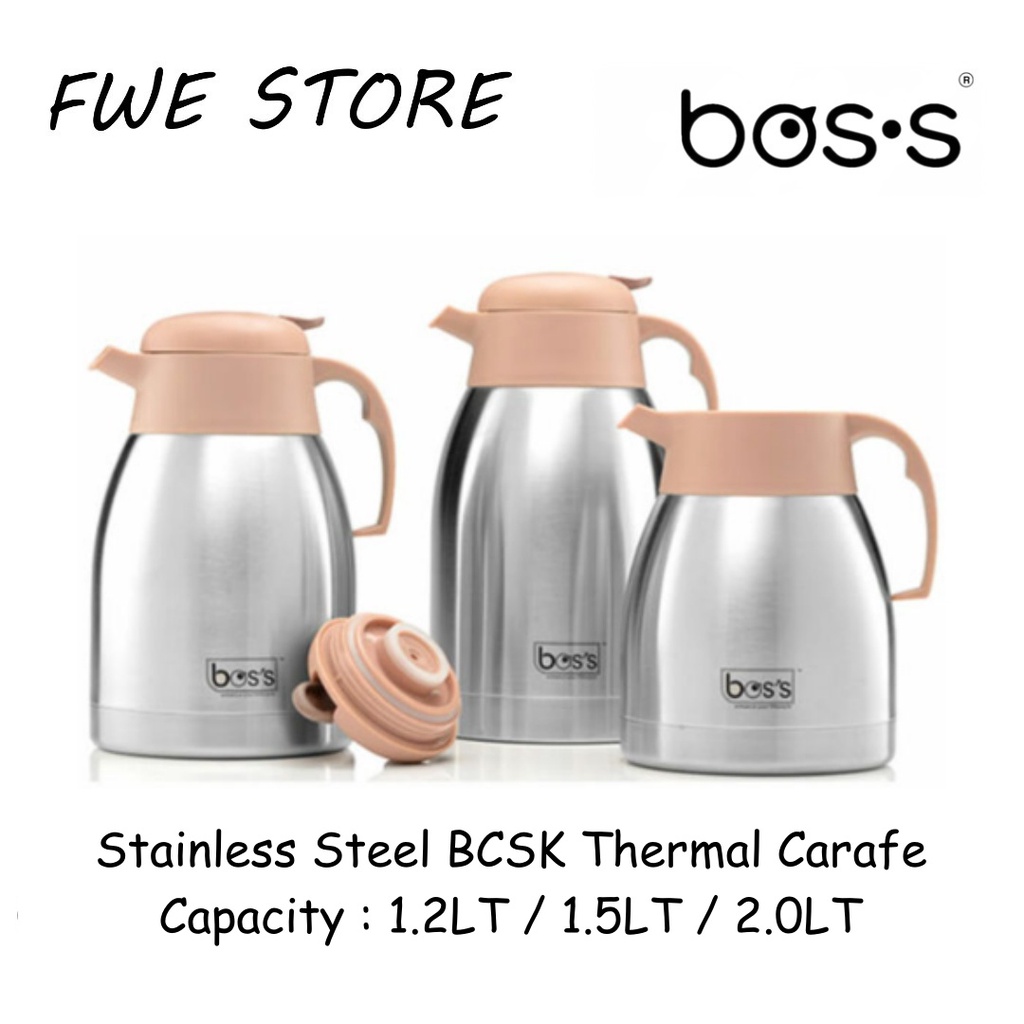BOS'S Stainless Steel BCSK Thermal Carafe / Boss Vacuum Jug (1.2LT / 1 ...