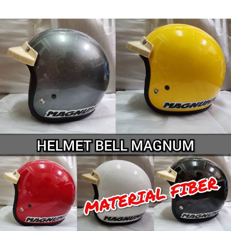 COPY ORIGINAL HELMET BELL MAGNUM USA FIBER GLASS CLASS RXZ YAMAHA ...