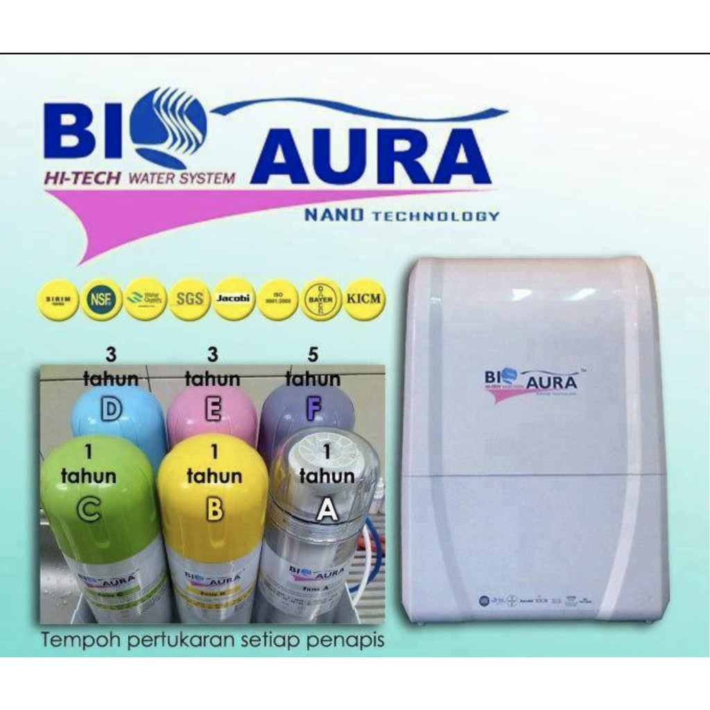 🔥PROMO HARGA AGEN🔥 FILTER BIO-AURA ORIGINAL MURAH 🔥🔥 | Shopee Malaysia