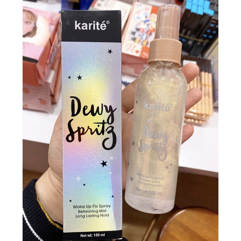 Karite Dewy Spritz Makeup Fix Setting Spray 150ml | Shopee Malaysia