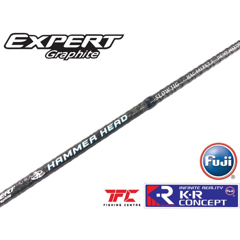 Expert Graphite Hammer Head Slow Jigging Rod Hammerhead Baitcast BC ...