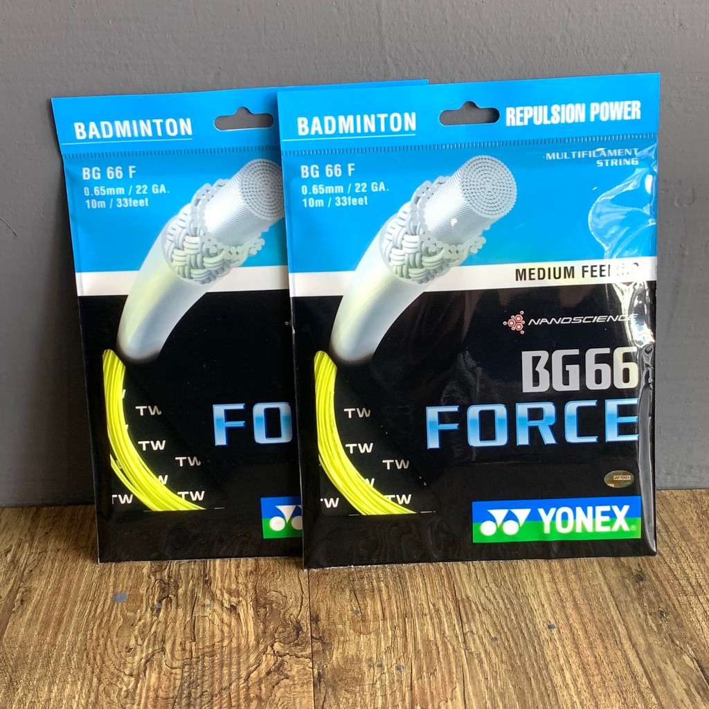 [Yingming Badminton] YONEX BG66 FORCE BG66F 66F Badminton Line (Three ...
