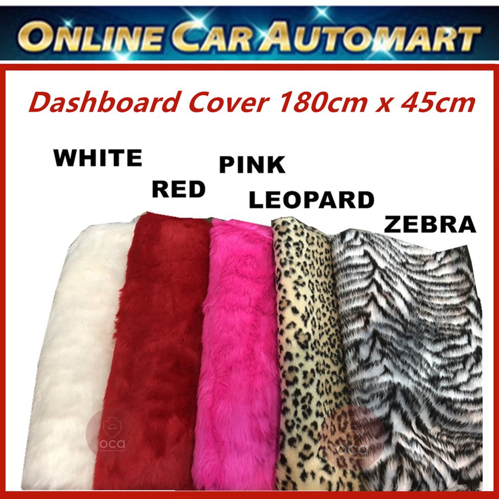 Dashboard Cover Fur - Universal for All Car Model (45cmx180cm) | Shopee ...