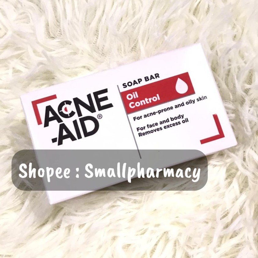 Acne-Aid Soap Bar Oil control for Acne Prone & Oily Skin 100g 016633 ...