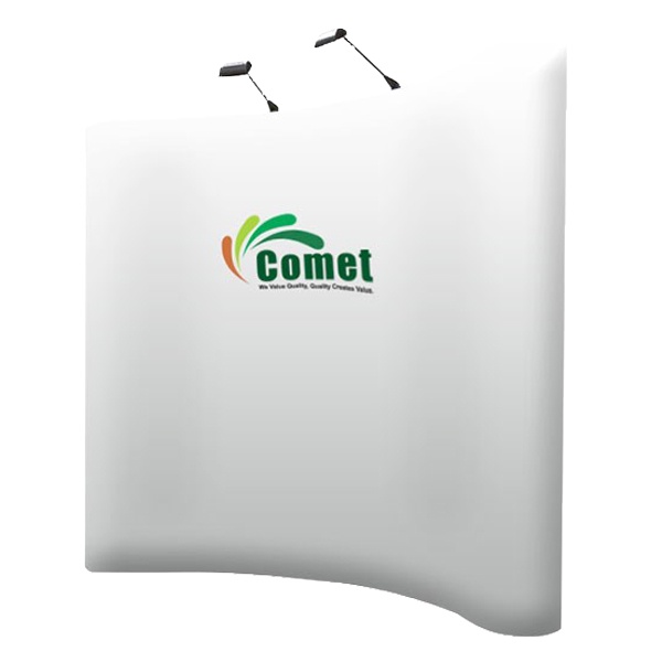 Pop Up Display 3X3 / 3X4 [Curve] / Exhibition Backdrop Display Stand ...