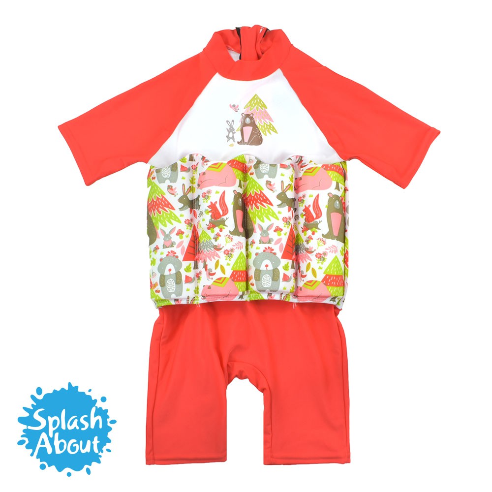Pobao UV FloatSuit Kids Sunscreen Buoyancy Swimsuit-Forest Amusement ...