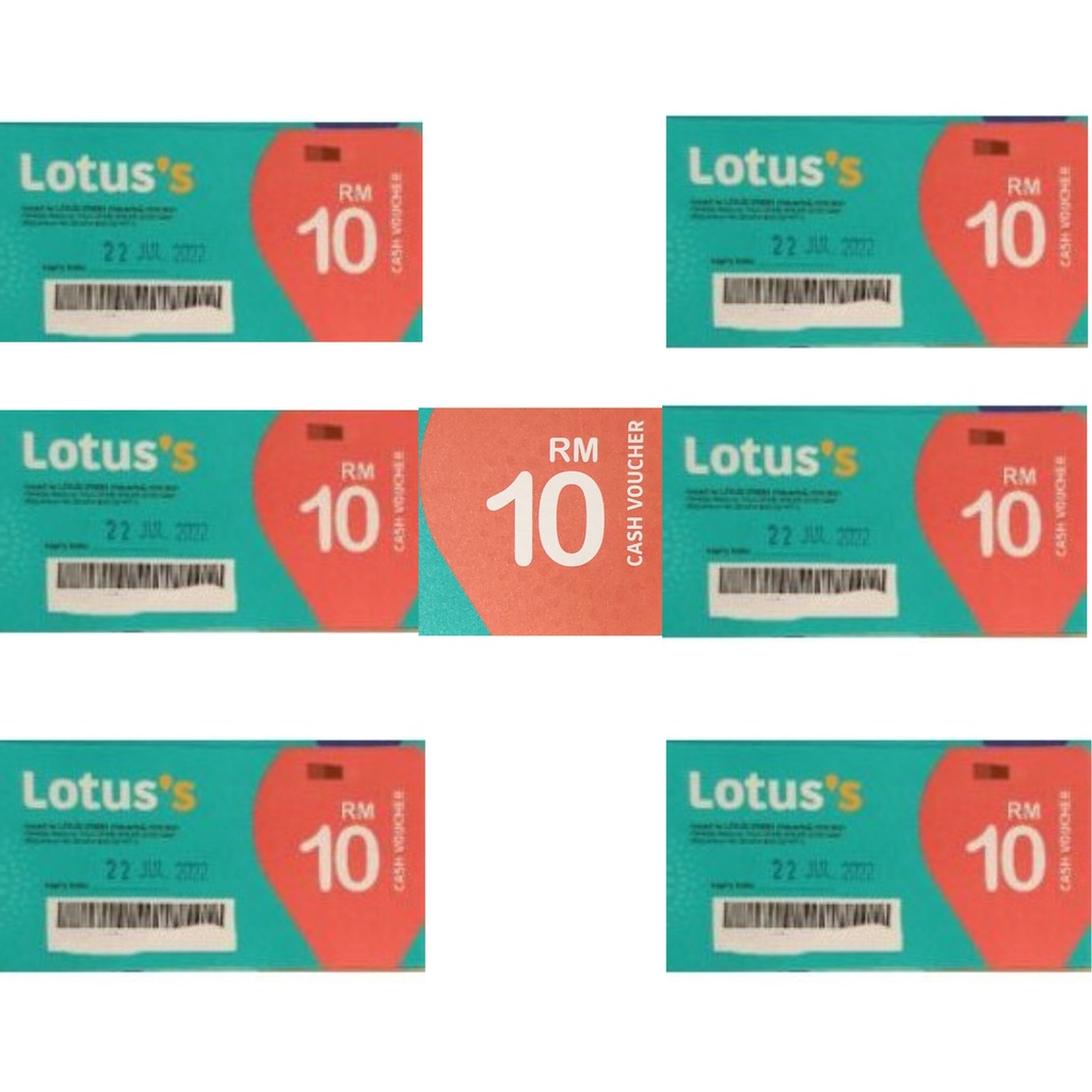 Lotus/Tesco RM10 (Expiry 2026) Gift Shopping Cash Voucher Baucer Baucar ...
